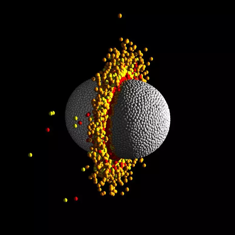 Massiv kollisjon i planetsystemet Kepler 107