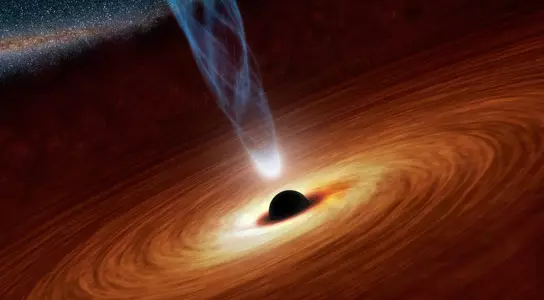 Els astrònoms troben una nova manera de mesurar el gir als forats negres supermassius