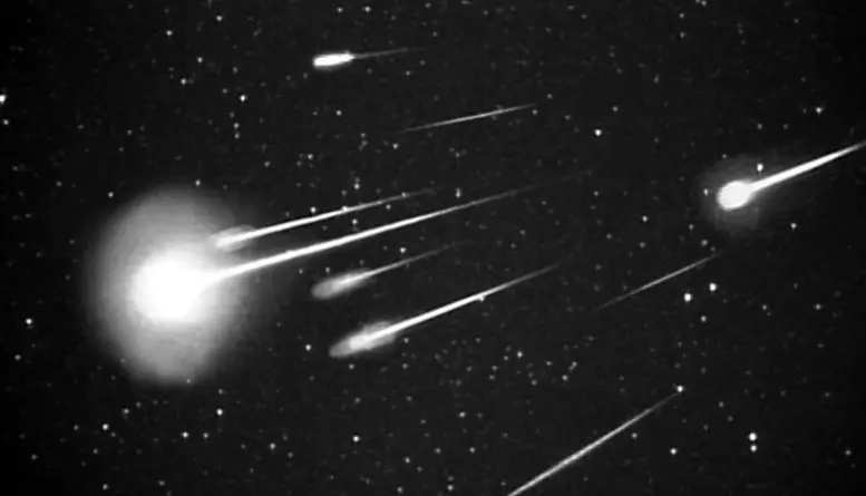 Explosión de meteoritos leonidas de 1999