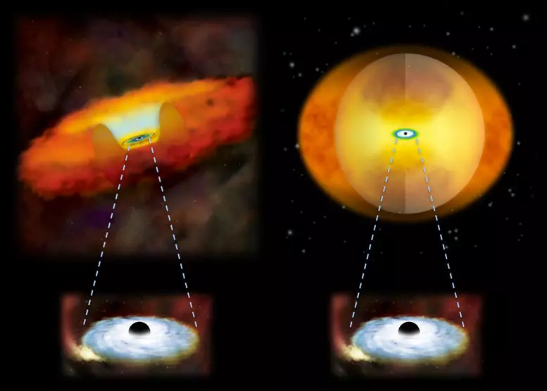 NuSTAR mostra que as galaxias fusionadas envolveron buratos negros