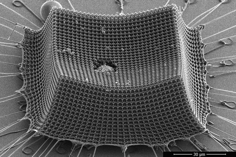 Nanoarchitected Material Resistant Saamaynta