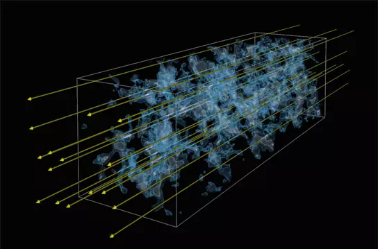 Tomographie de la forêt Lyman-alpha de l'univers primordial