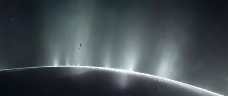 Espesye sa tanom nga bulak ang Cassini Enceladus Plumes