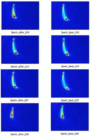 Pagpadali sa Electron Beam pinaagi sa Laser sa Libre nga Luna