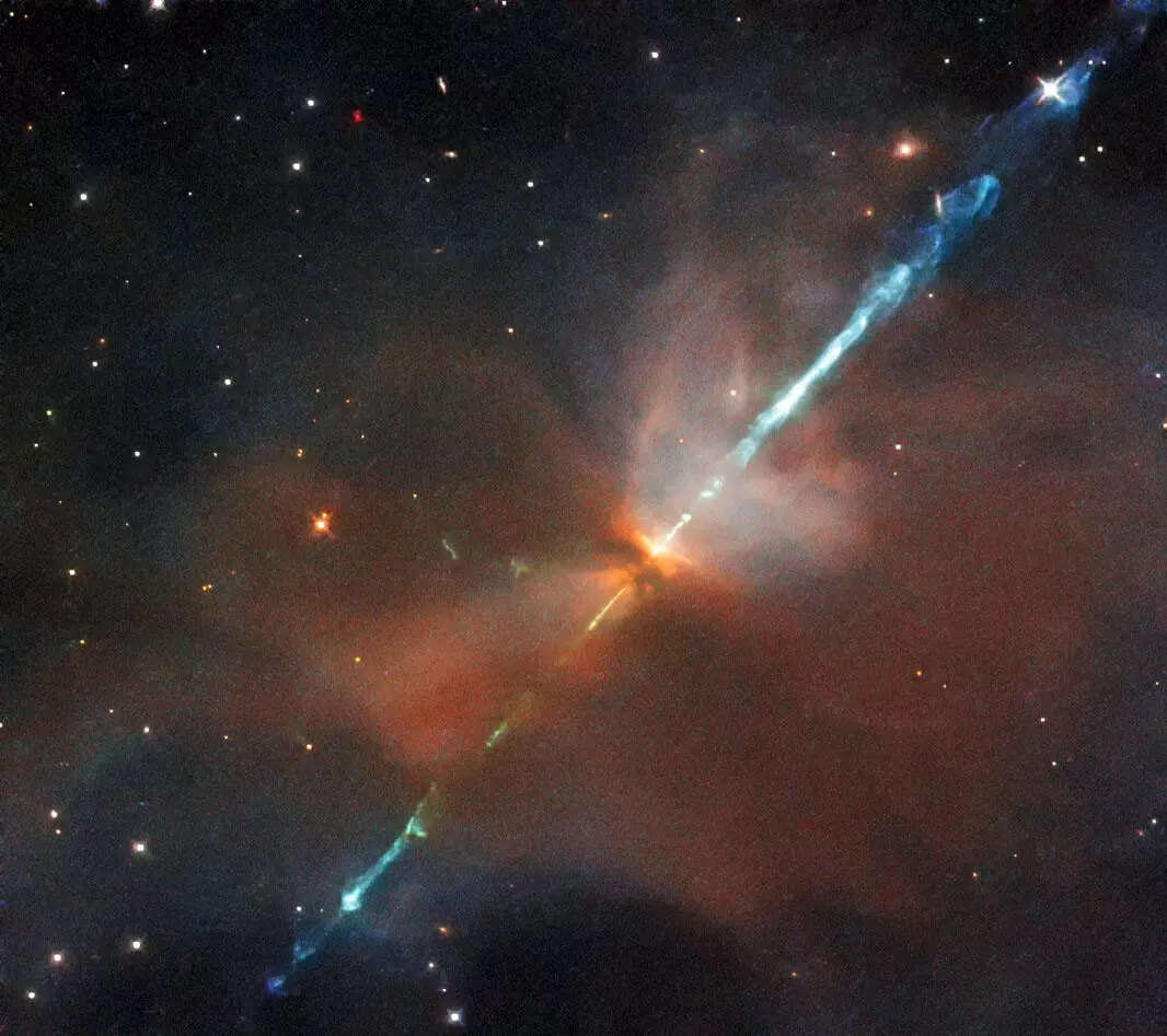 Hubble kap fenomenin e rrallë qiellor: Një objekt Herbig-Haro
