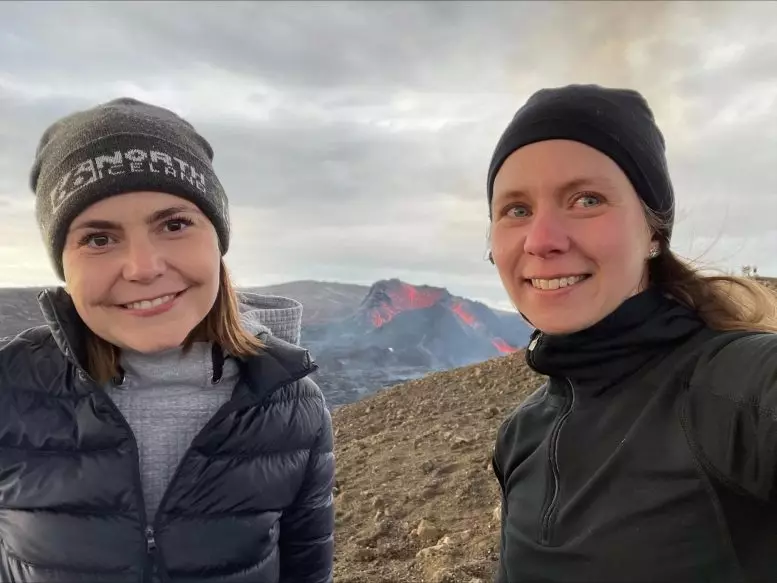 Anna Sigridur Islind og Maria Oskarsdottir