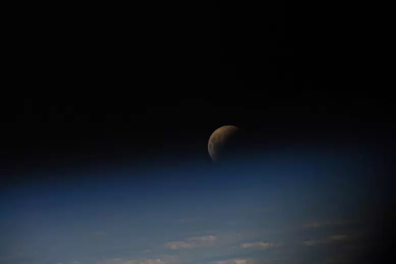 Lunar Eclipse Fan International Space Station 1