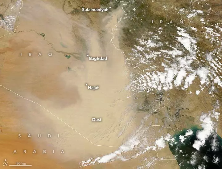 Dhoruba ya Vumbi ya Iraq Mei 2022 Imefafanuliwa