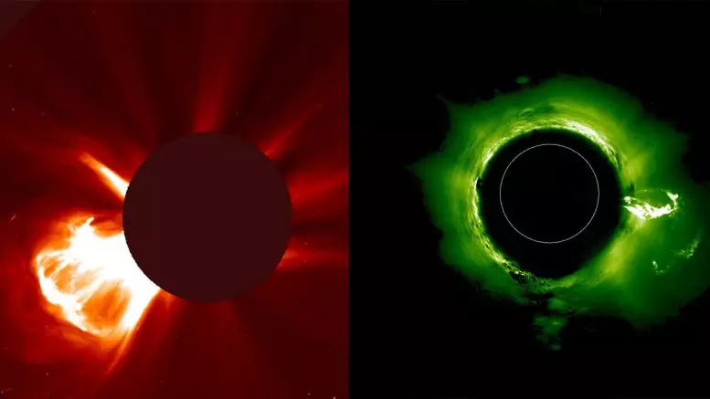 NASAの太陽地球関係観測所は劇的な太陽の噴火を目撃します