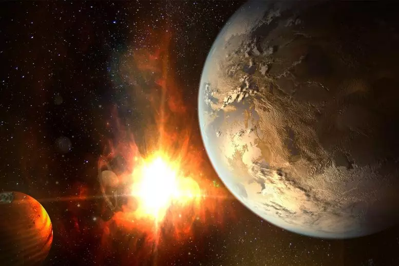 Exoplanet Mystery-Konzept