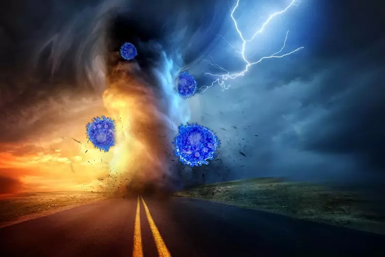 Cytokine Storm Illustration