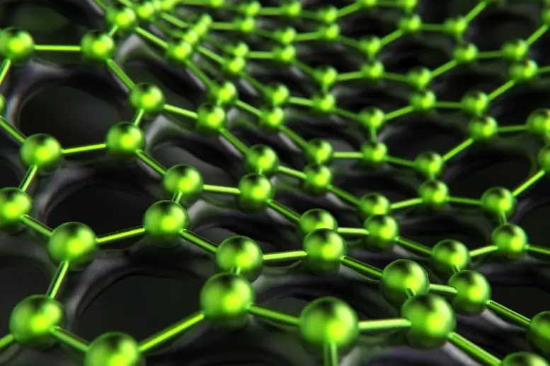 Illustrazzjoni tal-Graphene b'żewġ saffi