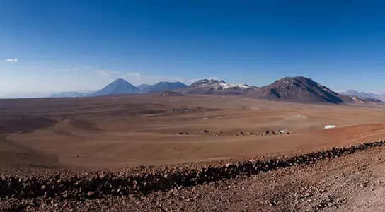 Txileko Atacama basamortuan aurkitu zuten mikrobioen oasia 2759_1