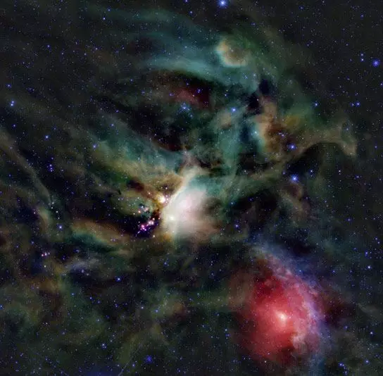 Täze teleskop ýaş protostar IRAS 16293 2922B barlaýar