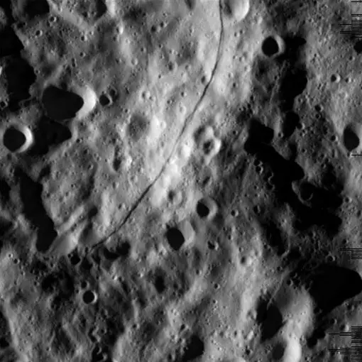 Cassini Immagine della Luna Rea