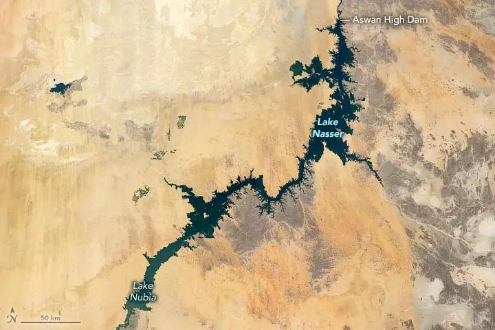 Asuansko visoko jezero Nasser