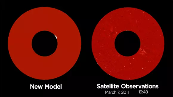 Ny romværmodell hjelper til med å simulere magnetisk struktur av solstormer