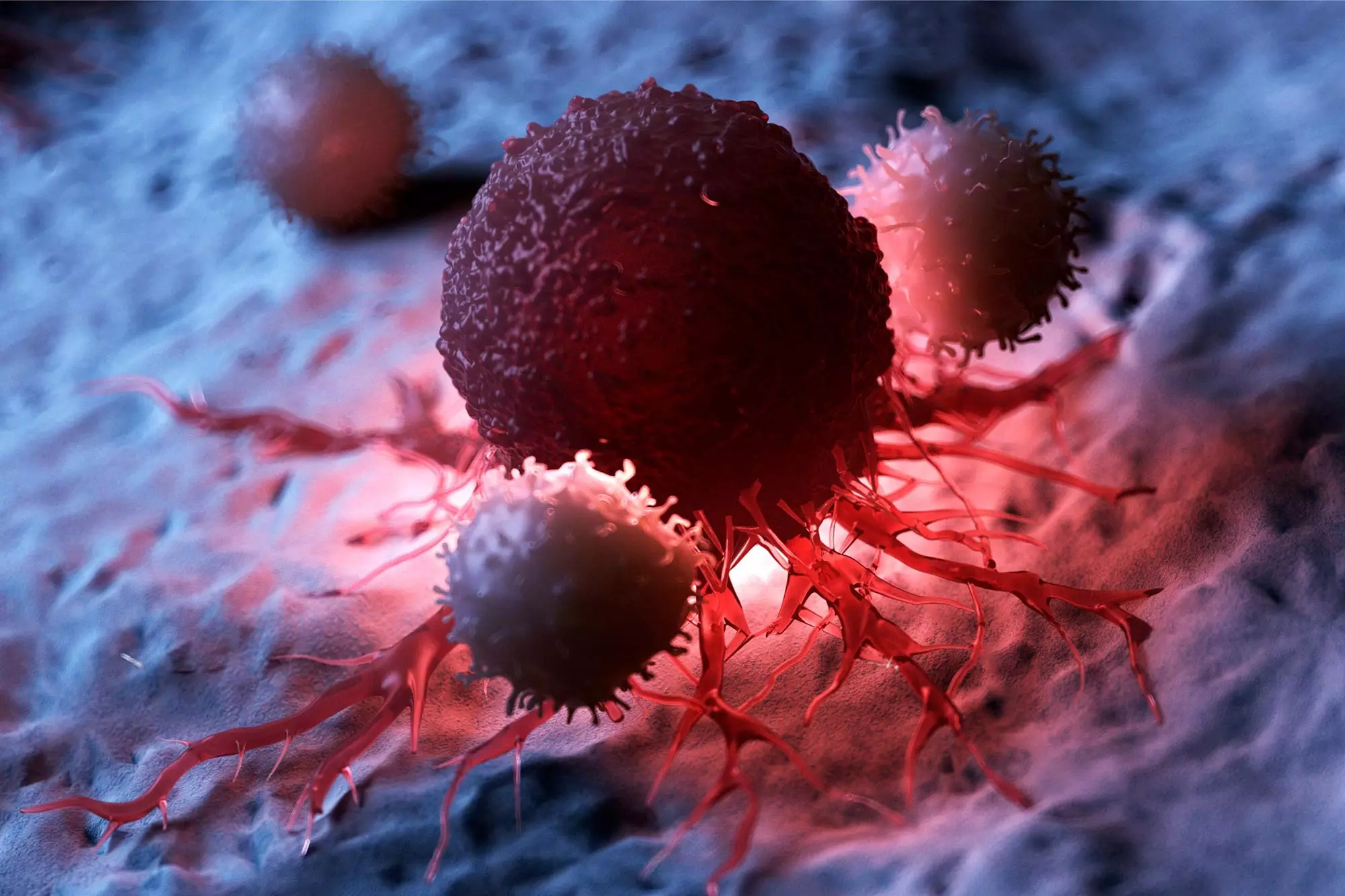 Wetenschappers ontwikkelen 'nanomachines' die kankercellen kunnen binnendringen en doden