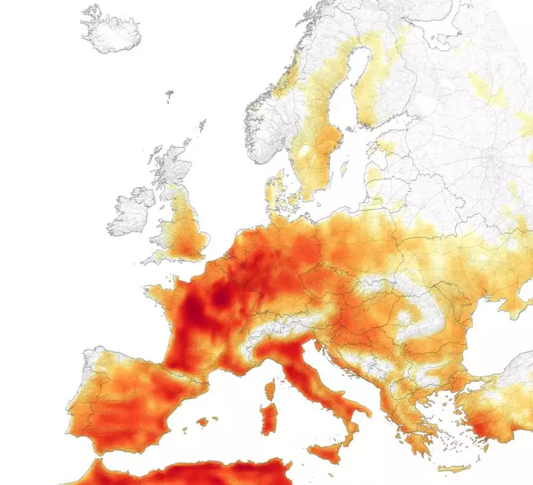 Ola de calor en Europa 2019