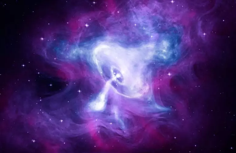 Bagong Larawan ng Crab Nebula sa Paglipas ng Panahon
