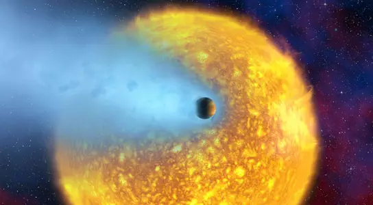 Wetenskaplikes skat die magnetiese veld van 'n eksoplaneet