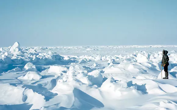 Els científics resolen el problema de la distribució del gruix del gel marí