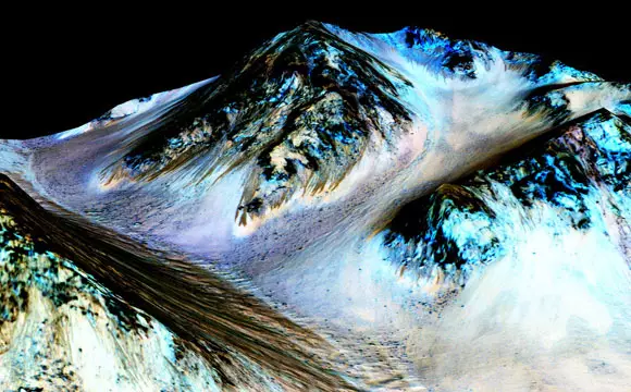 НАСА потвърждава доказателства за течна вода на Марс
