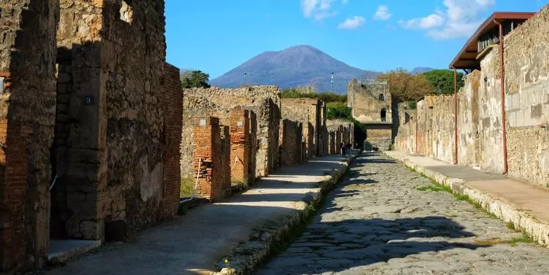 Vesuvius en Pompeii