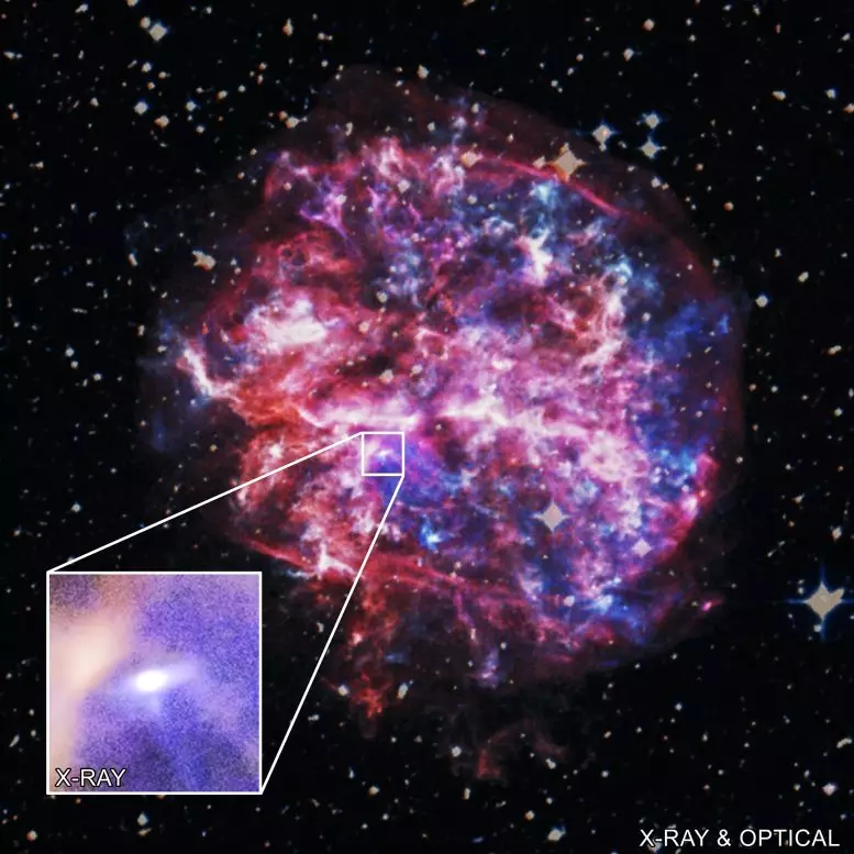 Supernova oerbliuwsel G292.0+1.8