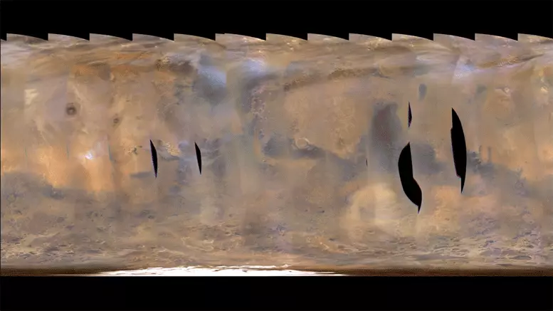 NASA Mars Orbiter Tracks Back-to-Back Sefefo sa Libaka