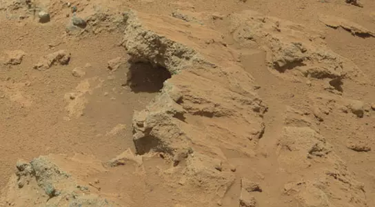 preuve d'un ancien ruisseau qui coule sur Mars