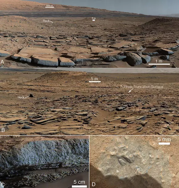 Bilim adamları Mars'taki Antik Su Akışlarını ve Gölleri Tanımlıyor