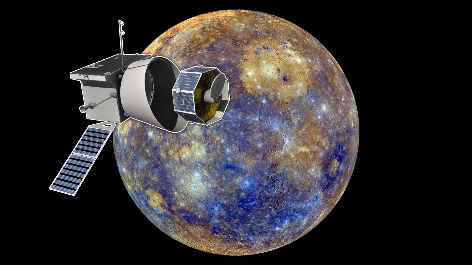Los cinco misterios principales sobre el planeta Mercurio que BepiColombo resolverá