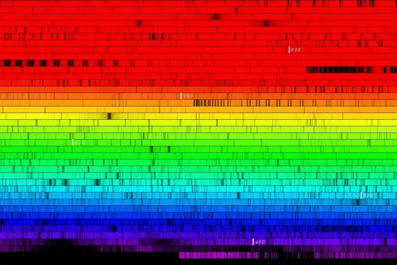 NARVAL Күн спектрі