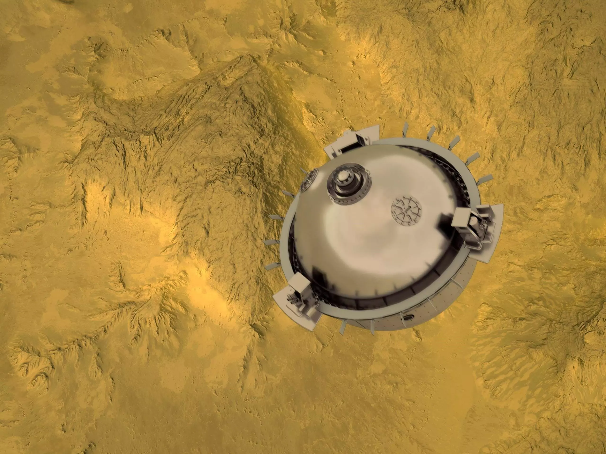 NASA:s DAVINCI-rymdsond för att störta genom Venus helvetes atmosfär