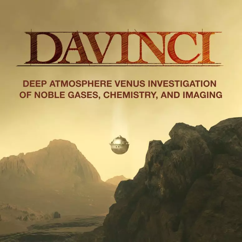 Sonda de atmosferă adâncă DAVINCI coboară prin atmosfera densă de dioxid de carbon a lui Venus