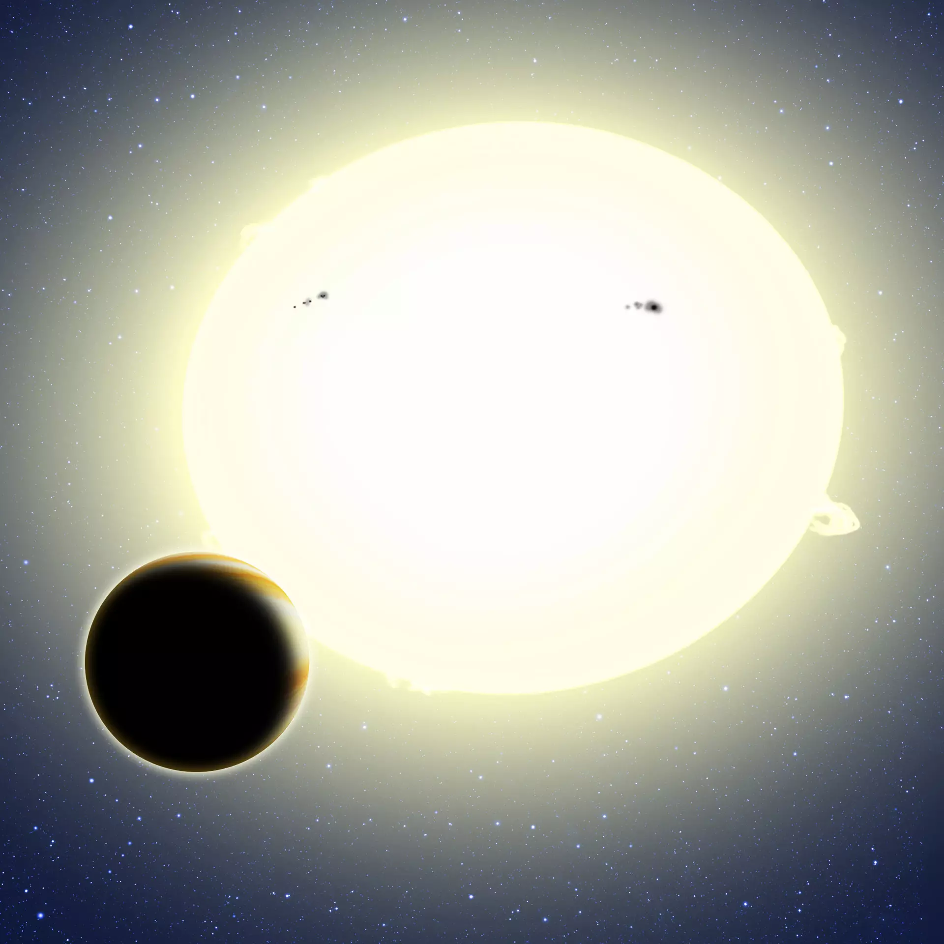 Kepler Ṣe awari A Super-Earth Gbigbe Imọlẹ K-Dwarf HIP 116454