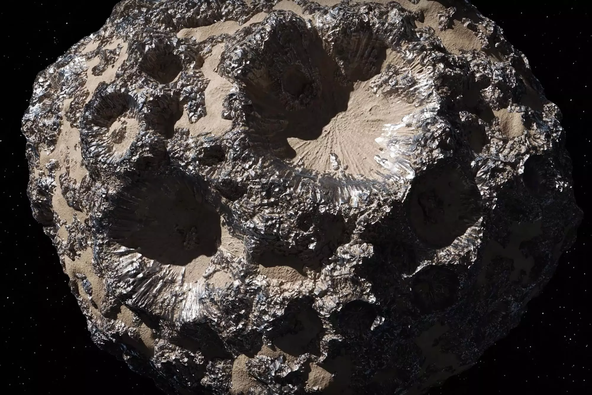 Peta Baharu Asteroid Psyche yang Luar Biasa Mendedahkan Dunia Logam dan Batu Purba