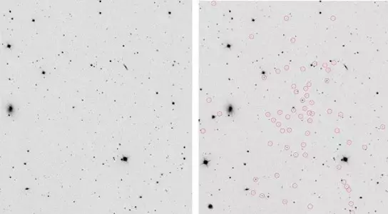 Studie avslöjar en outvecklad fossil galax från det tidiga universum