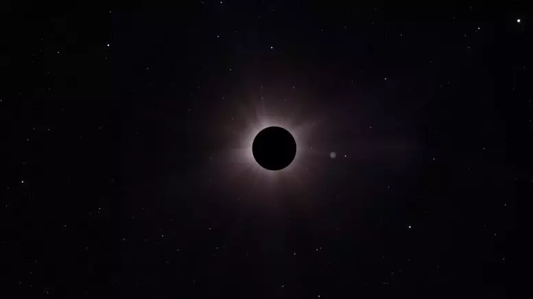 Coronagraph Blocking Star's Light