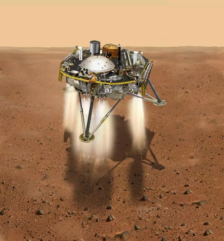 NASA InSight leszállás a Marson