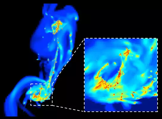 Astronomové zjišťují, proč při srážce galaxií dochází k výbuchům hvězd