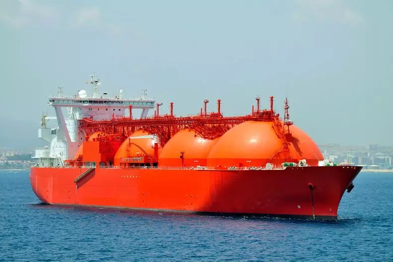 LNG-Tankerschiff