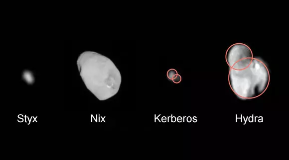 Heyvên Biçûk ên Plutonê Dibe ku Encama Yekbûnê bin