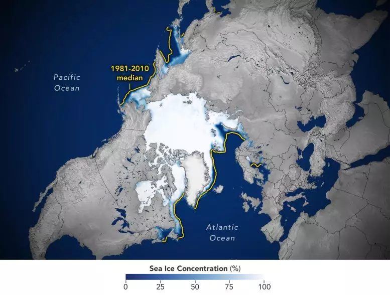 Celceliska Xoog-saarista Barafka Badda Arctic Febraayo 2022