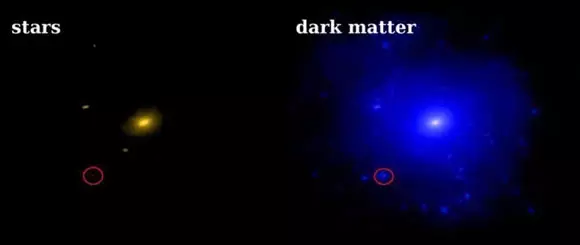 Caltech လေ့လာမှုအသစ်သည် အနီးနားရှိ Dwarf Galaxy တွင် Dark Matter လွှမ်းမိုးမှုကို ပြသသည်။