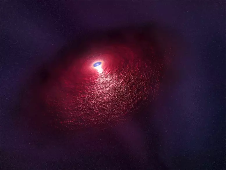 Hubble ontdek kenmerke wat nog nooit tevore gesien is nie rondom 'n neutronster