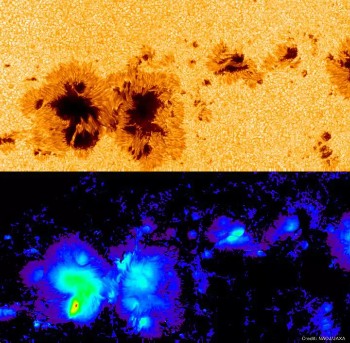 HINODE gleda rekordno solarno magnetno polje