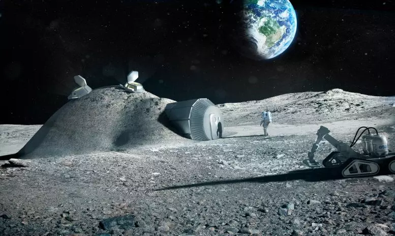 Percetakan 3D Pangkalan Lunar