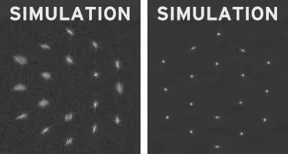 Simulation ng Alignment ng Webb Segment